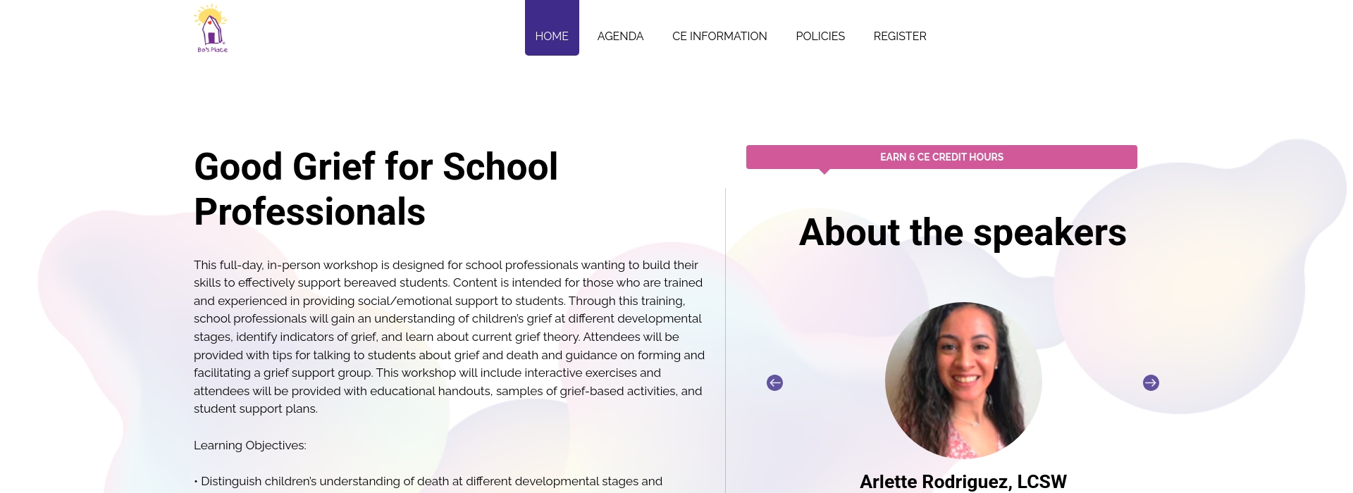 Good Grief for School Professionals